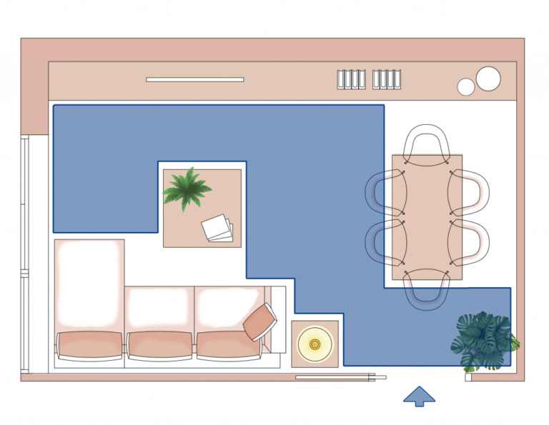 Cómo distribuir un salón-comedor según la forma del espacio