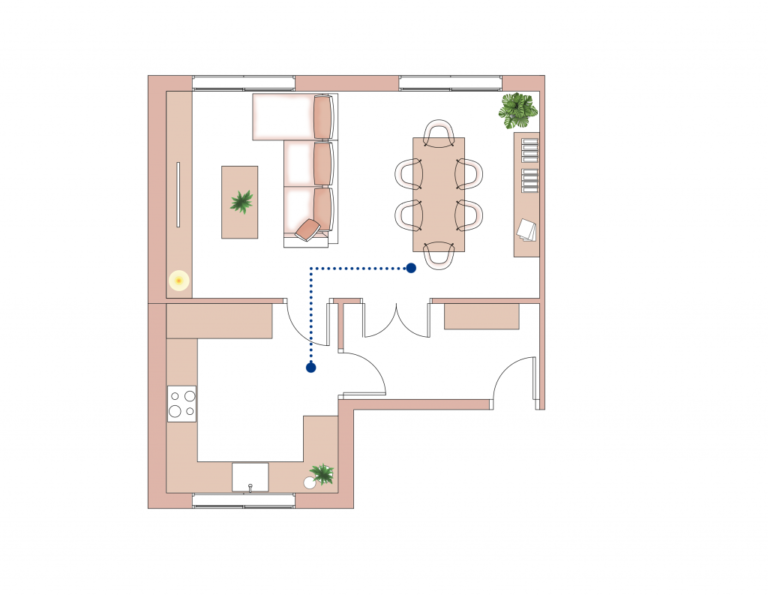 Cómo distribuir un salón-comedor según la forma del espacio