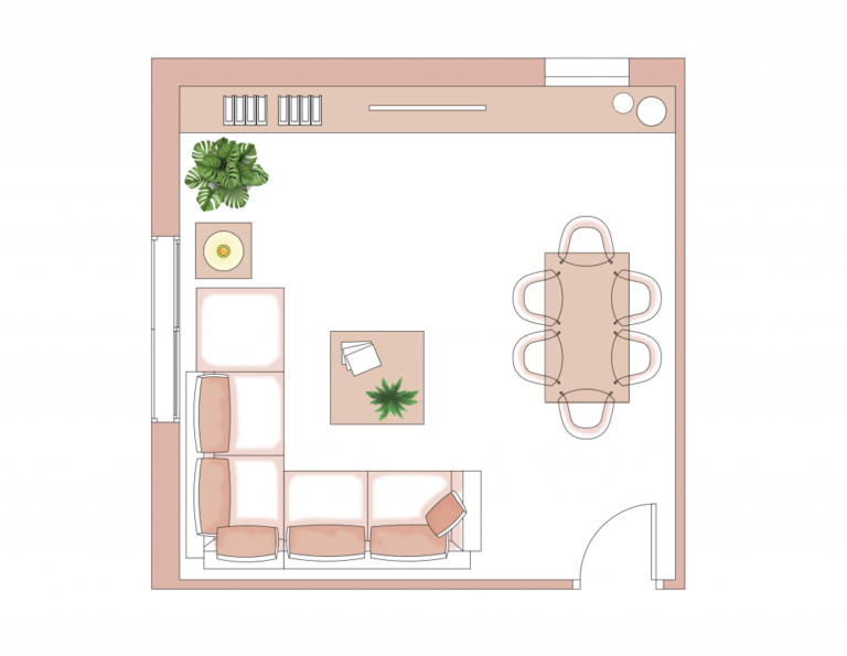 Cómo distribuir un salón-comedor según la forma del espacio