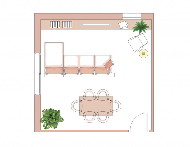 Cómo distribuir un salón-comedor según la forma del espacio