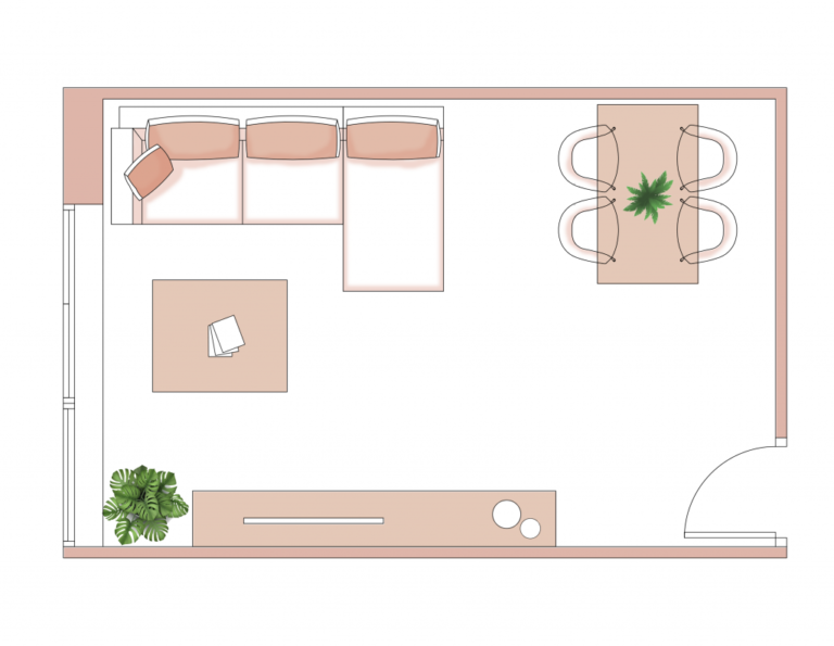 Cómo distribuir un salón-comedor según la forma del espacio